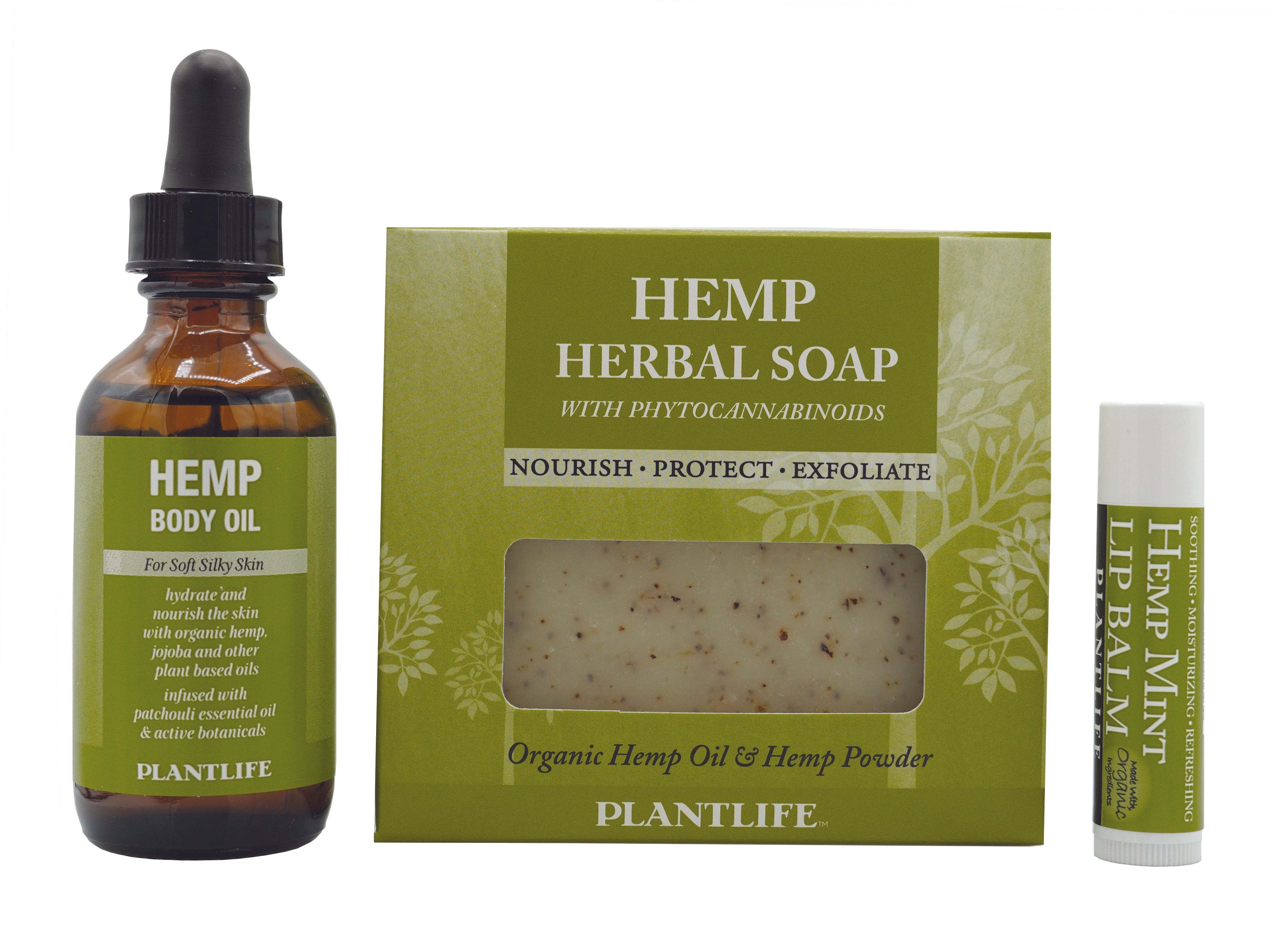 Holly Jolly Hemp Gift Set – Natural Holiday Body Care | Plantlife