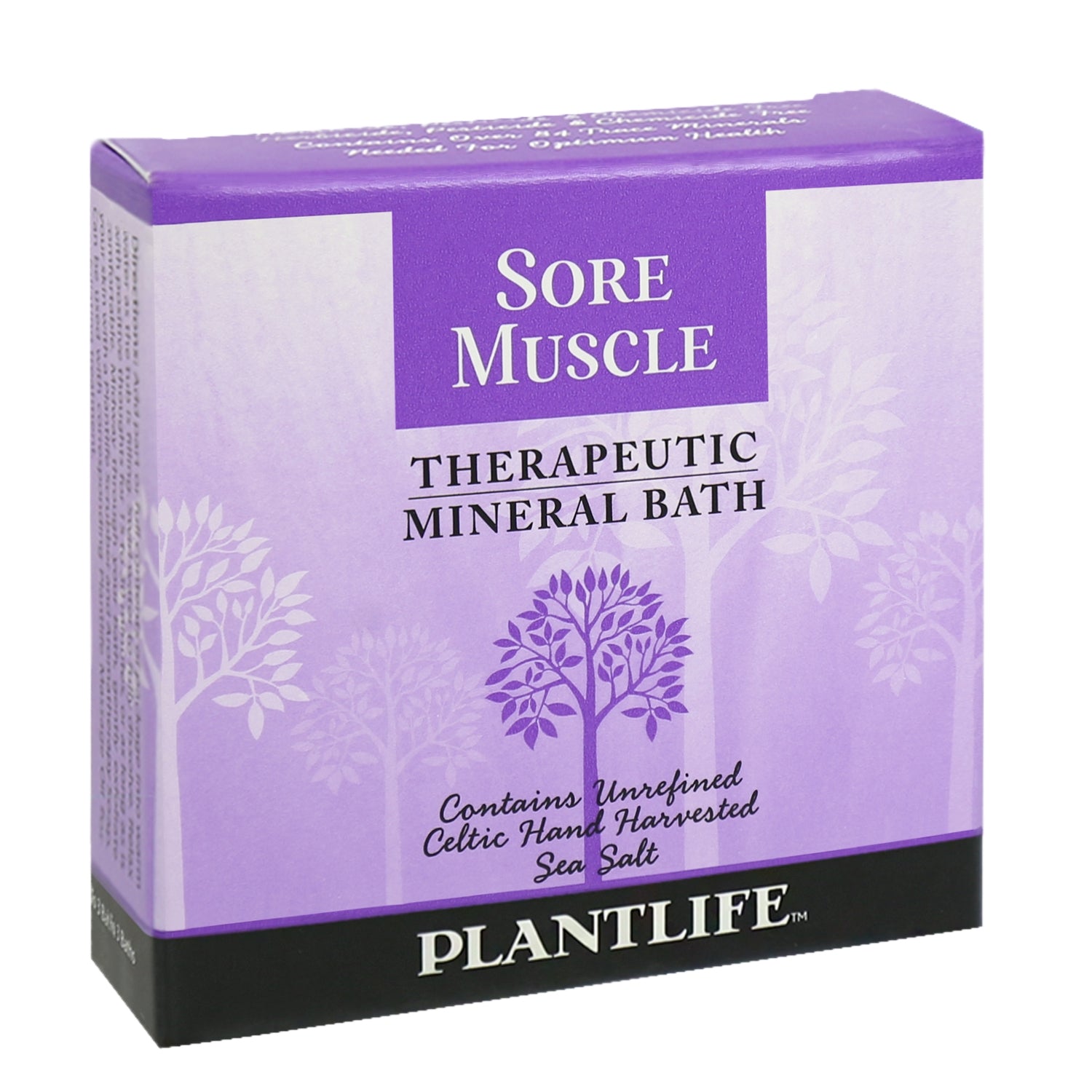 Sore Muscle Bath Salt 3 oz | Plantlife | Mineral Bath Salts